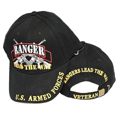 Buy United States Army Rangers LEAD THE WAY Black Hat Cap USA Online at ...