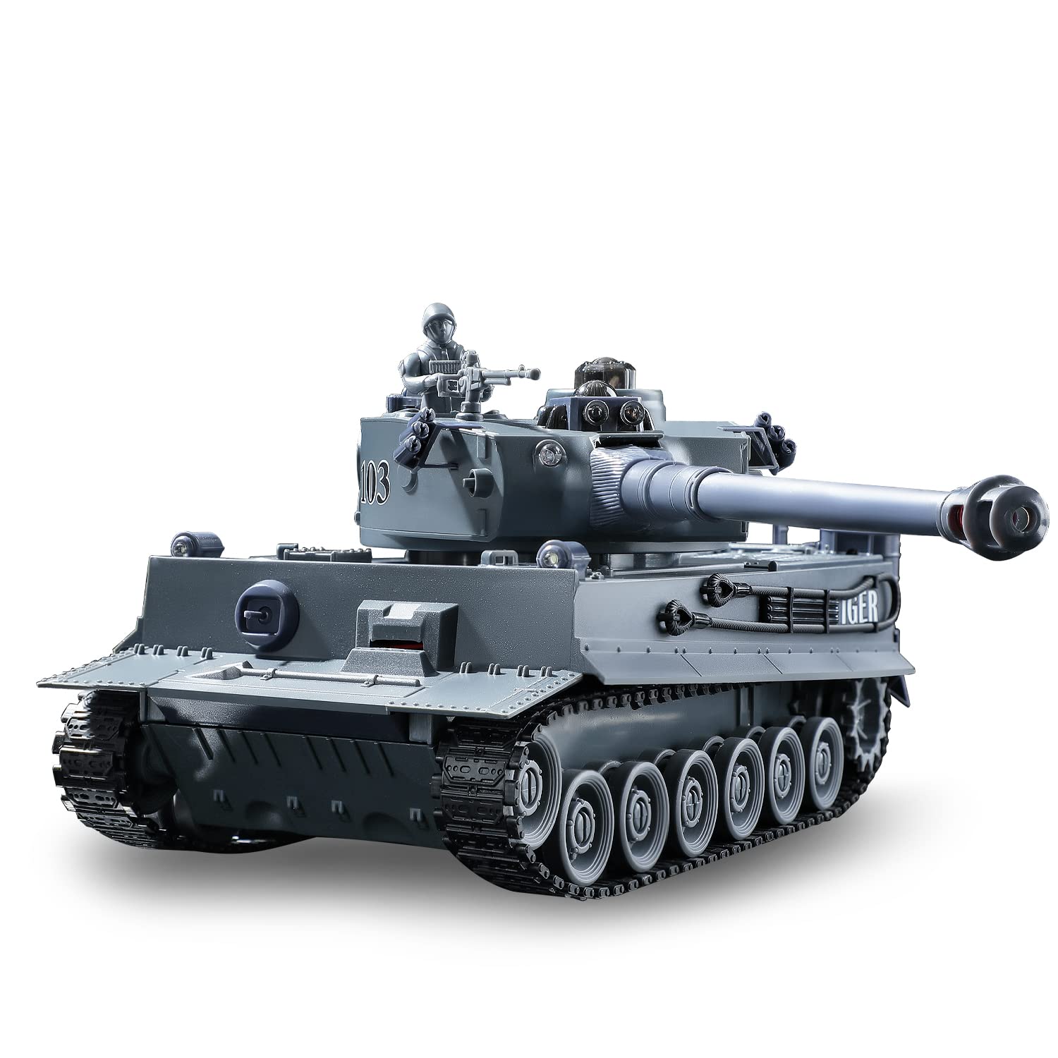 Mua Remote Control Tank, RC WW2 German Tiger Army Tank Toy, 2.4Ghz 9 ...