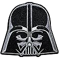Amazon.com: Disney Star Wars Vader Head Die Cut Helmet Patch Officially ...