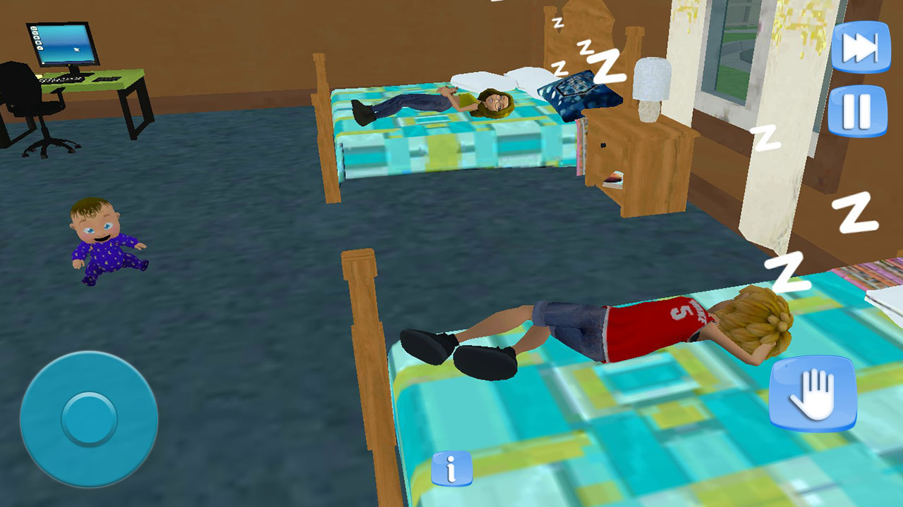 Who’s your Virtual Daddy 3D Simulator Game| Newborn Naughty Baby Fun ...