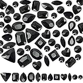Amazon.com: FINGERINSPIRE 94 Pcs Pointed Back Rhinestone 6 Sizes Glass ...