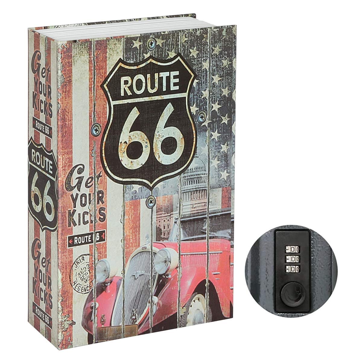 Mua Lysmics Book Safe Box Lock, Hidden Safe, Book-like Design, Dial ...