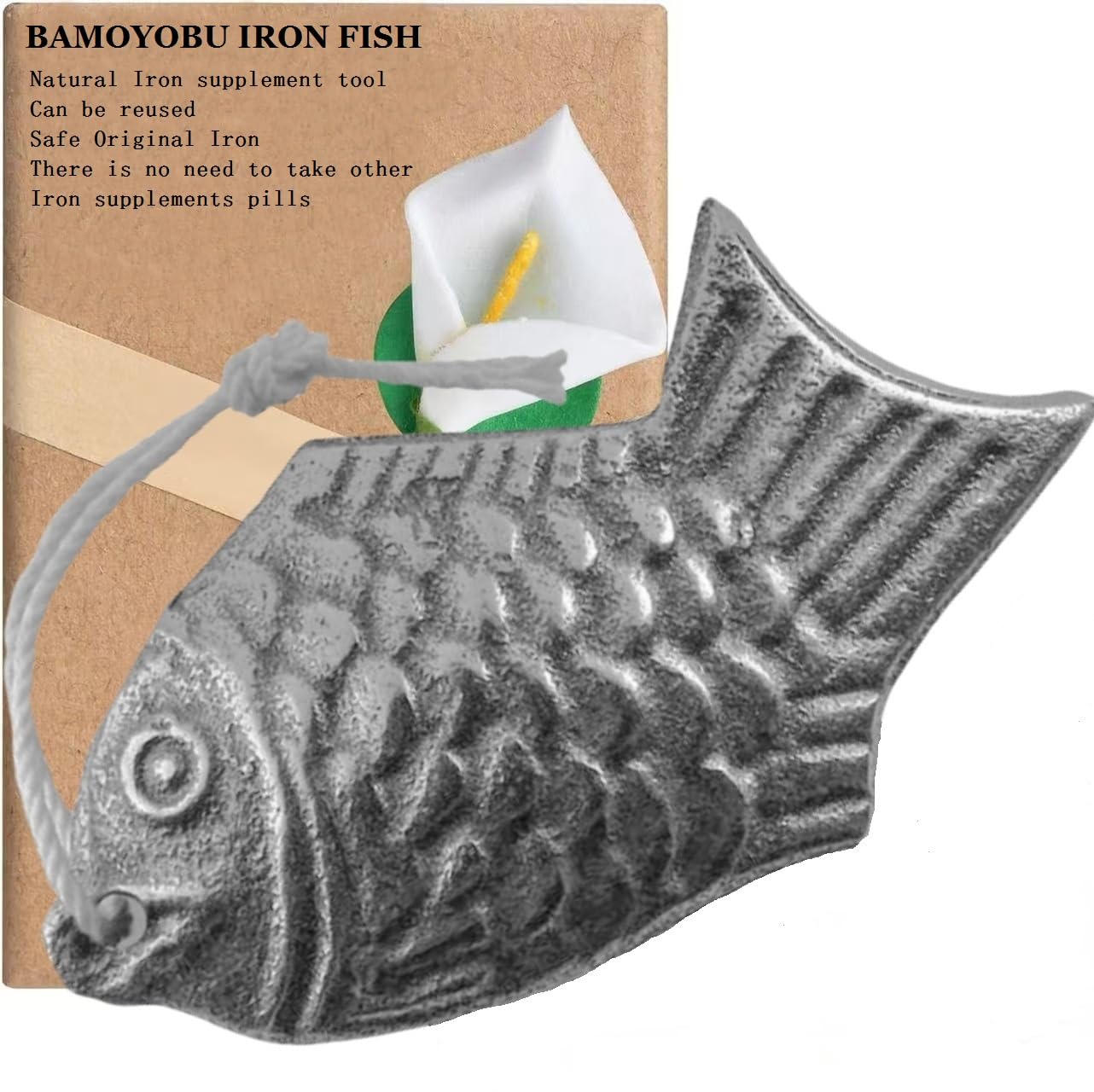 Iron Fish Cooking Tool Safe Original Iron to Your Food & Drinks ...