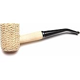 Amazon.com: Missouri Meerschaum - Legend Corn Cob Tobacco Pipe - 5th Avenue, Bent Bit ...