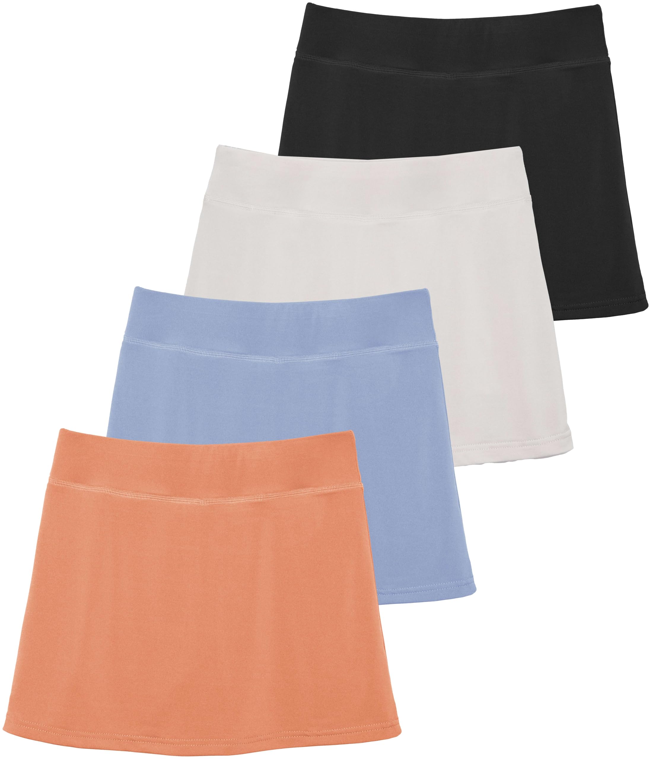 Real Essentials Girls Active Athletic Skort Golf Spandex Shorts ...