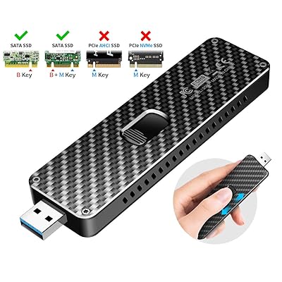 ineo USB 3.1 Gen 2 Type-A Carbon Fiber SSD Enclosure Philippines | Ubuy