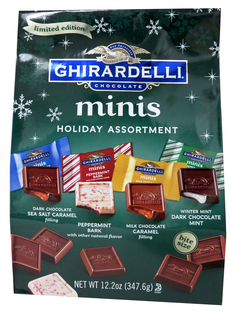 Amazon.com : Ghirardelli Assorted Mini Squares Pouch, 12.2 Ounce, X ...