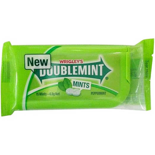 Wrigley's Peppermint - Doublemint, 4.8g Pack: Amazon.in: Grocery ...