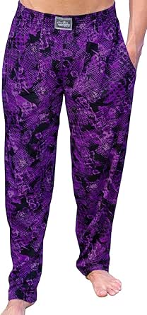Crazee Wear Workout Purple Rain Baggy Pants at Amazon Men’s Clothing store