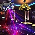 Amazon.com: 21 Eyes Party Lights Dj Disco Light Strobe Stage Light ...