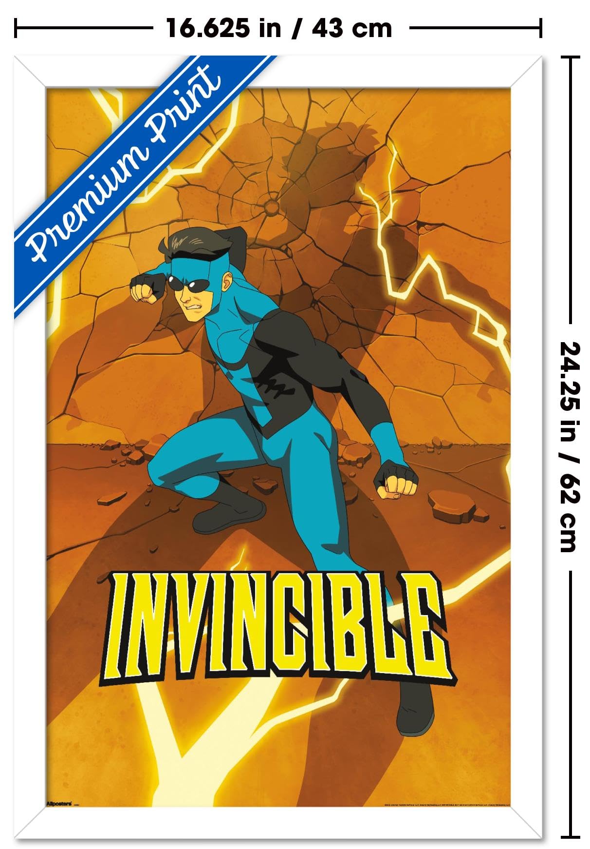 Trends International Invincible: Season 3 - Blue Suit Teaser One Sheet ...