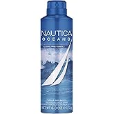 Amazon.com: Nautica Blue Deo Body Spray 6 fl oz (Pack of 1), Notes of ...