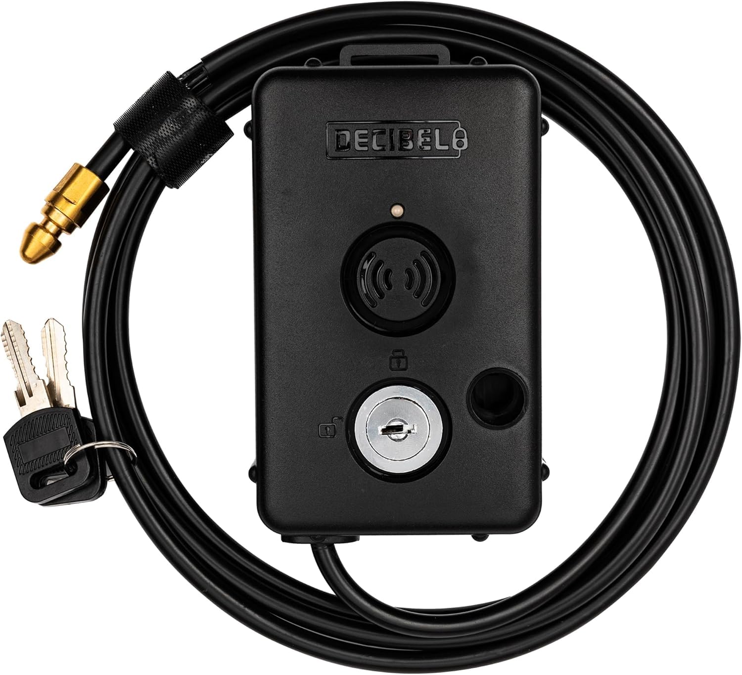Decibel 6ft Anti Theft Cable Lock with 100dB Loud Alarm, Security Lock ...