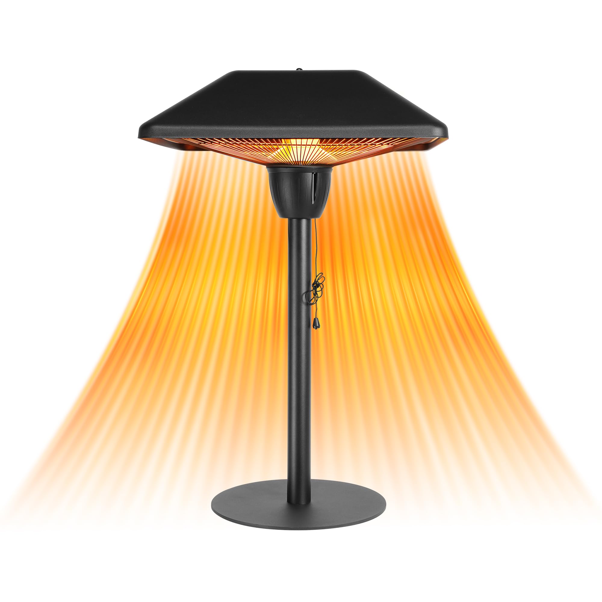 Star Patio Electric Patio Heater, 1500W Outdoor Heater, Tabletop Heater ...