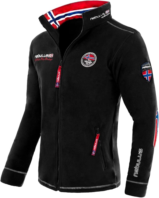 Nebulus Explore Fleece Jacket, Fleece, Outdoor Clothing (Q602) - Men ...