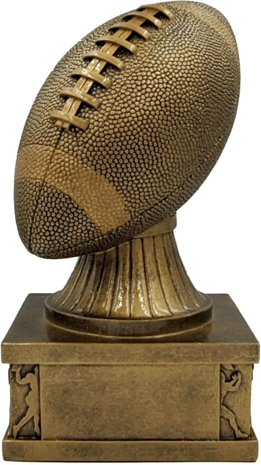 Decade Awards Football Action Pedestal Trophy, Gold - Gridiron Award ...