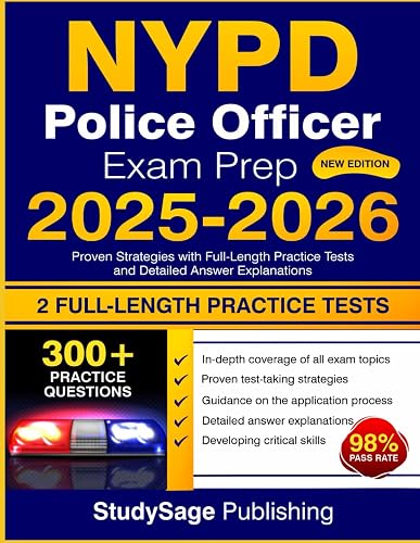NYPD Police Officer Exam Prep 2025-2026: Proven Strategies with Full ...