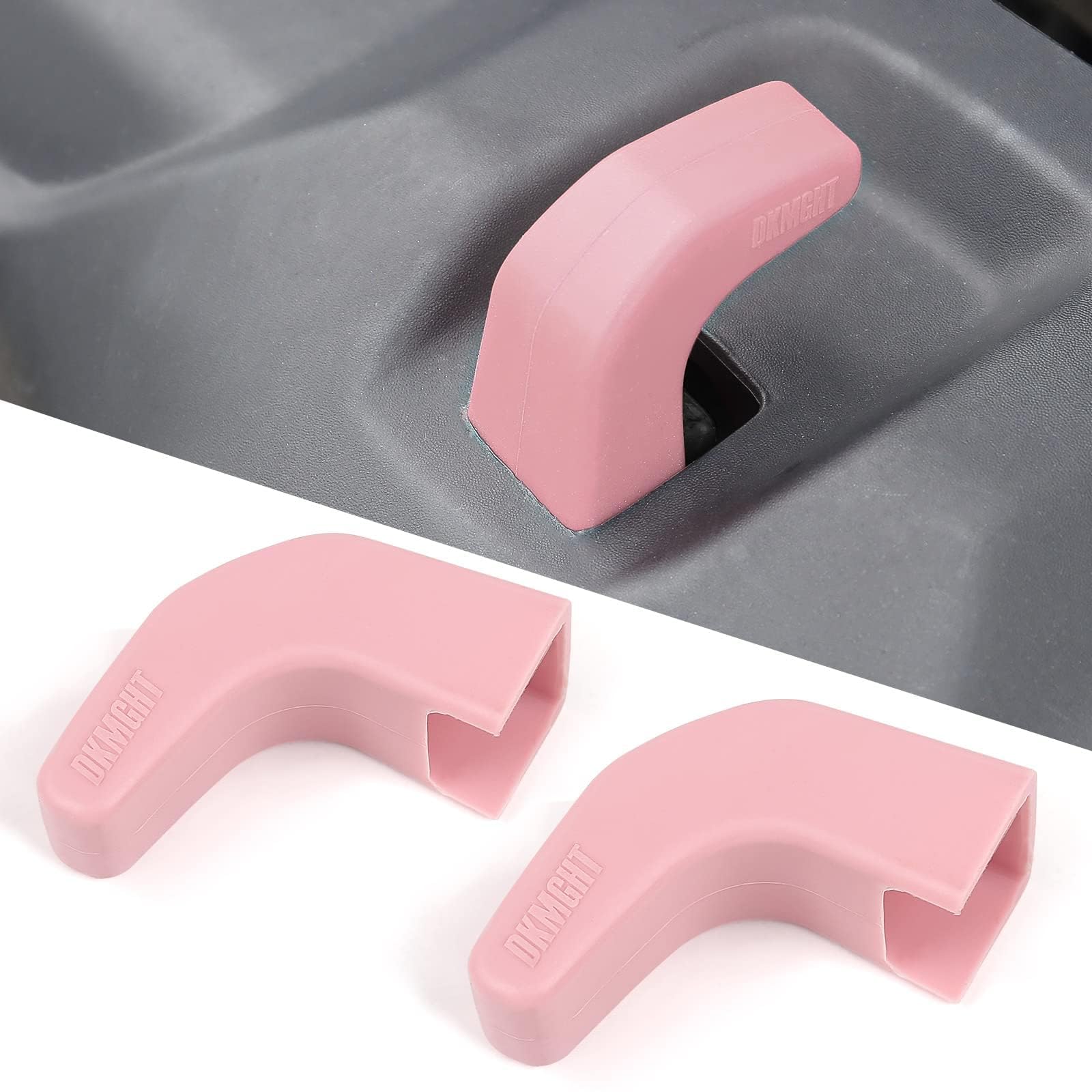 DKMGHT Factory Bumper Tow Hook Covers for Jeep Wrangler JK JL Gladiator ...