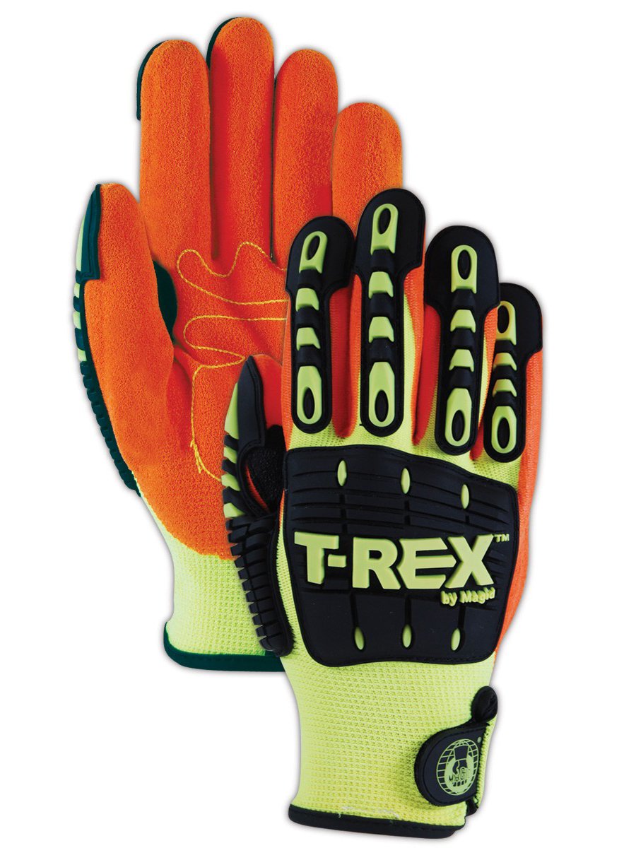 Handmaster Prograde Plus Trx500Txl T-Rex Men'S Impact Glove, X-Large ...