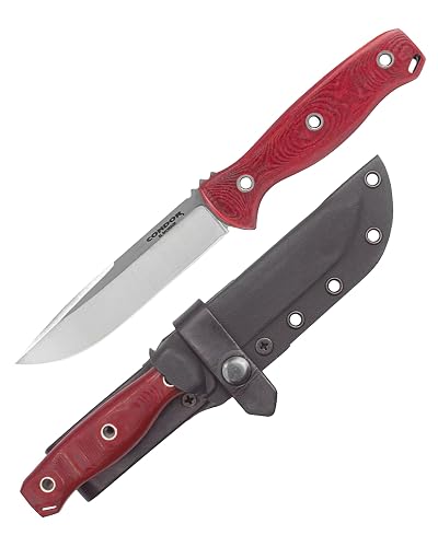 Condor Bushcraft Bliss Knife - 1075 High Carbon Steel Bushcraft Knife ...
