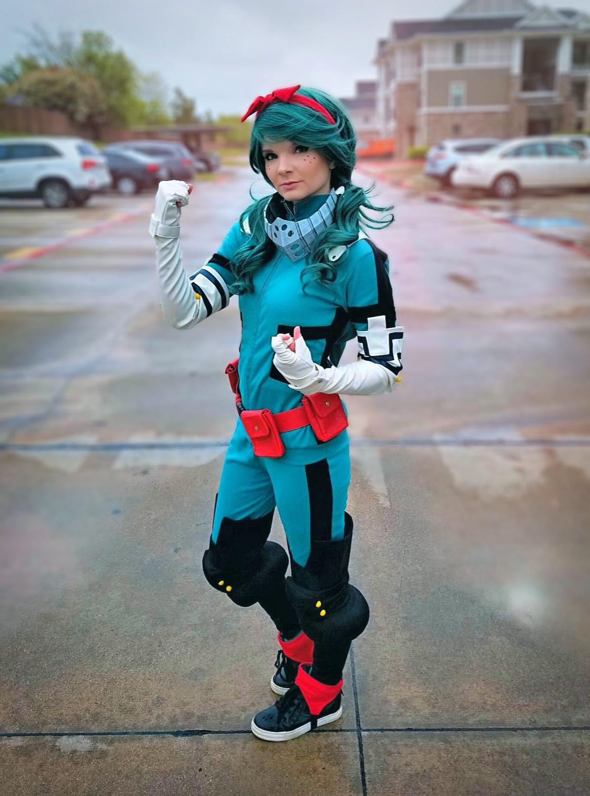 $14/mo - Finance miccostumes Men's Costume Anime Hero Cosplay Green ...