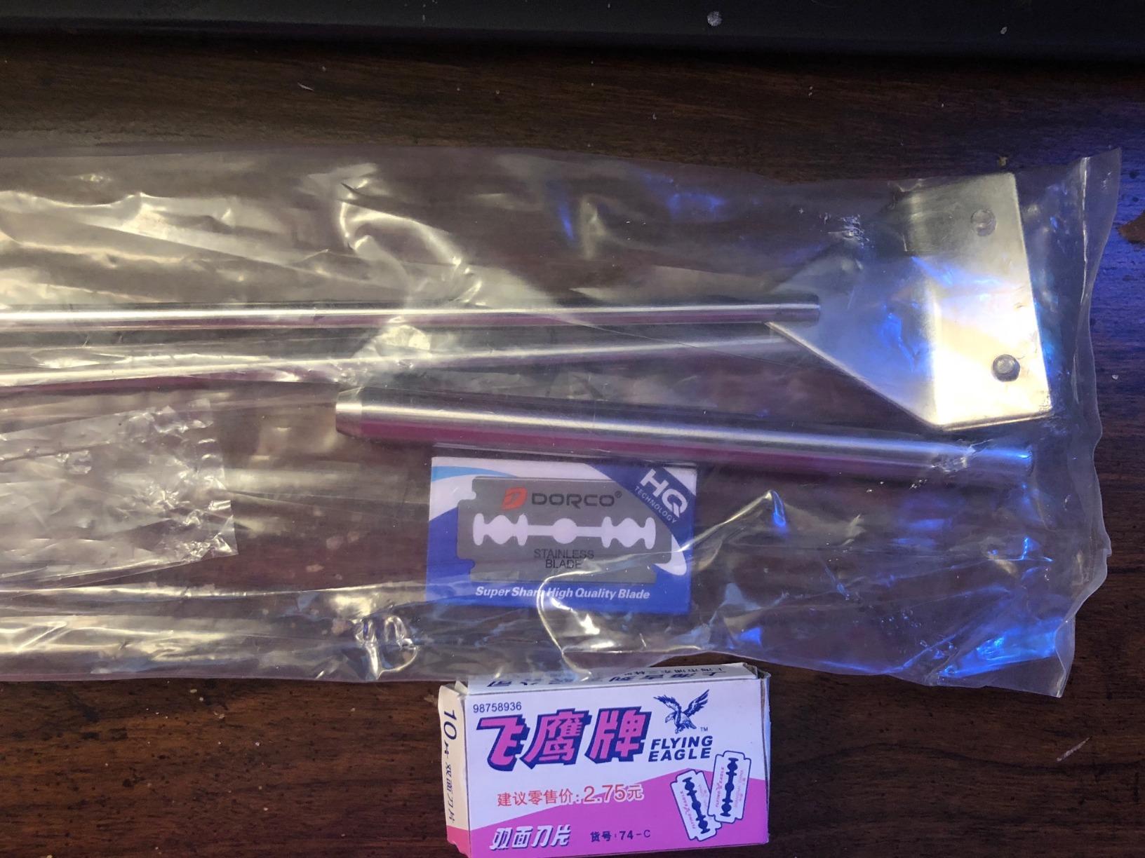 $3/mo - Finance HOTOOLME Aquarium Algae Scraper, 25.6" Stainless Steel ...