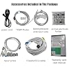 DAWEIanimed 12.1" Veterinary Vital Signs Monitor for Pets, Animal ECG ...