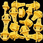 Amazon.com: Rexka 20pcs Bumper Moulding Clip for Honda 91578-T0A-003 CR ...