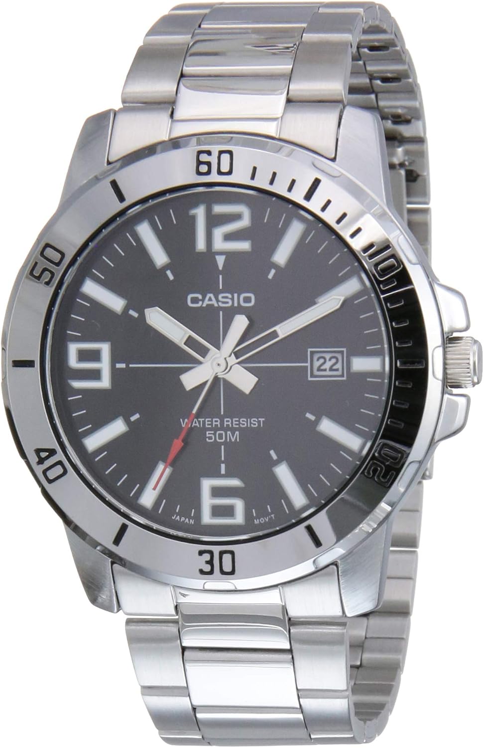 Casio Mtp Vd01d 1e Herren Armbanduhr Amazon De Uhren