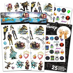Amazon.com: Disney Descendants Stickers Party Pack -- 240 Descendants ...