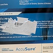 AccuSure Hot& Cold Pack For Pain Relief (Multicolor): Amazon.in: Health ...