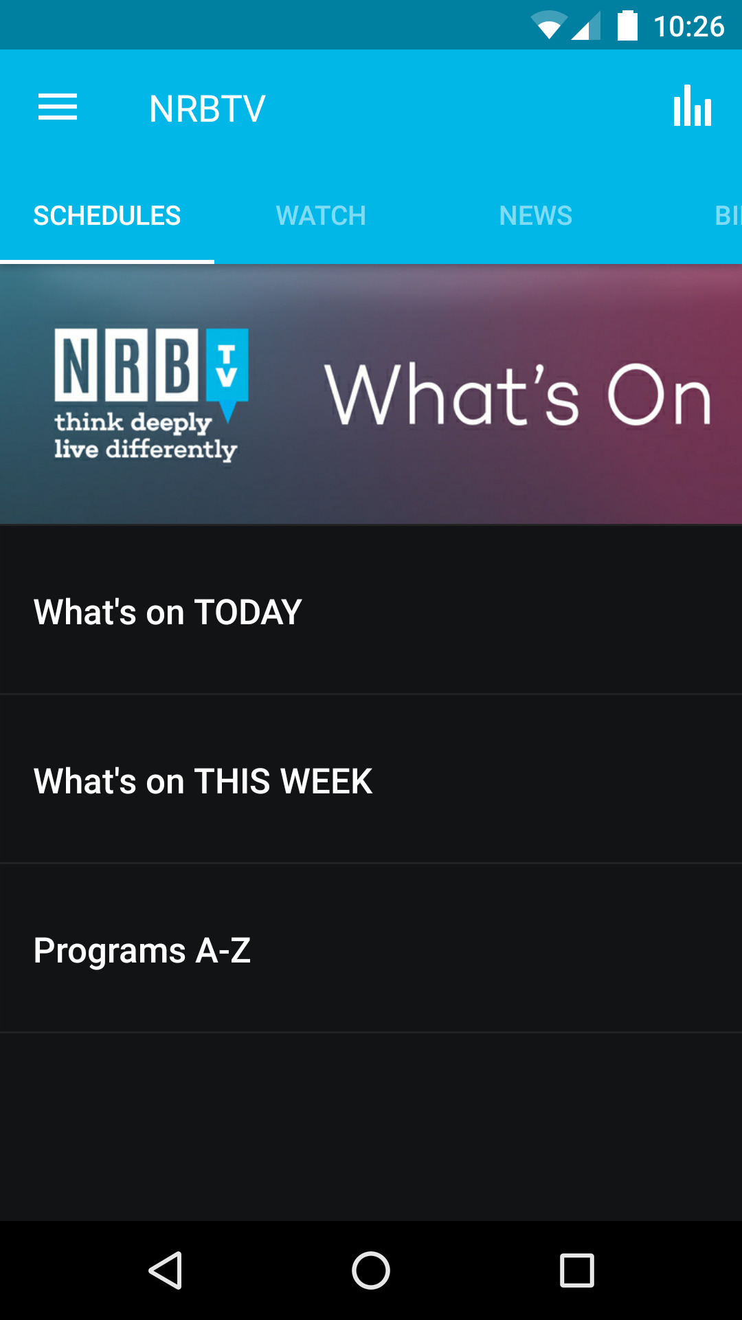 NRBTV (formerly NRB Network):Amazon.com:Appstore for Android