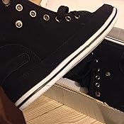 KOLLACHE Womens Fur Lined Boots High Top Ankle Ladies Trainer Sneaker ...