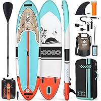 Highpi Inflatable Paddle Boards, 10'6''x32''x6'' SUP for Adults&Youth ...
