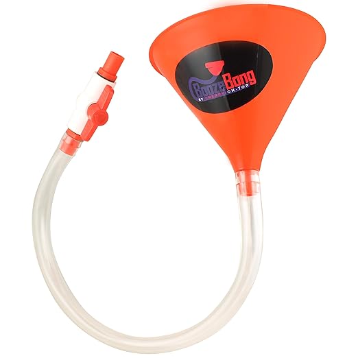 Beer Bong Booze Chugger Funnel and Thick Tube with Tap: Amazon.co.uk ...
