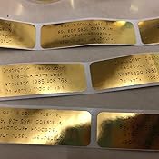 Amazon.com : Return Address Labels - Roll of 500 Personalized Labels ...