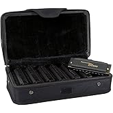 Amazon.com: Hohner Golden Melody Harmonica 7 Pack with Case and Belt ...