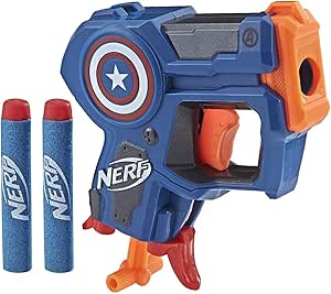 Amazon.com: NERF Microshots Marvel Captain America : Toys & Games