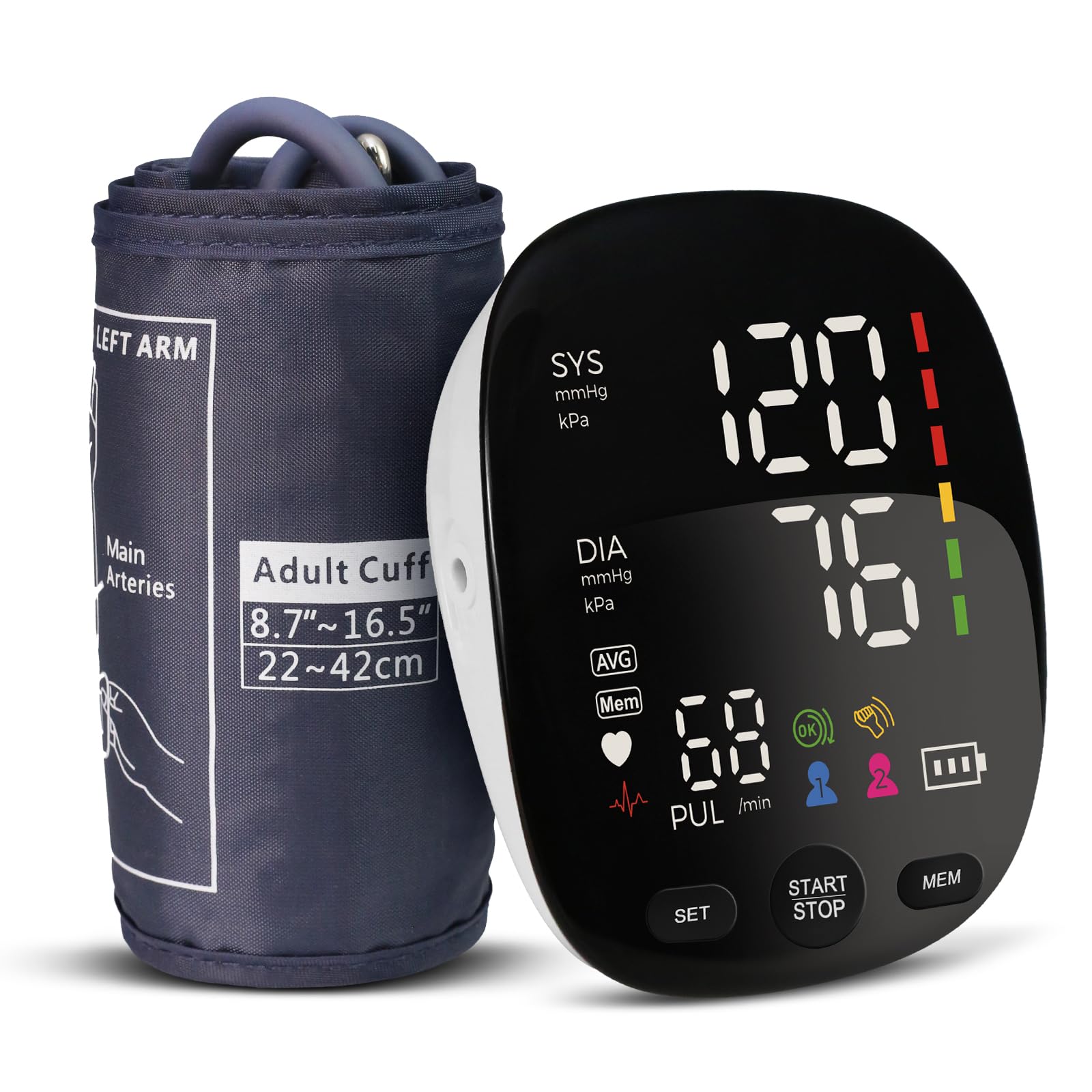 Scian Blood Pressure Monitor, Upper Arm Blood Pressure Monitors for ...