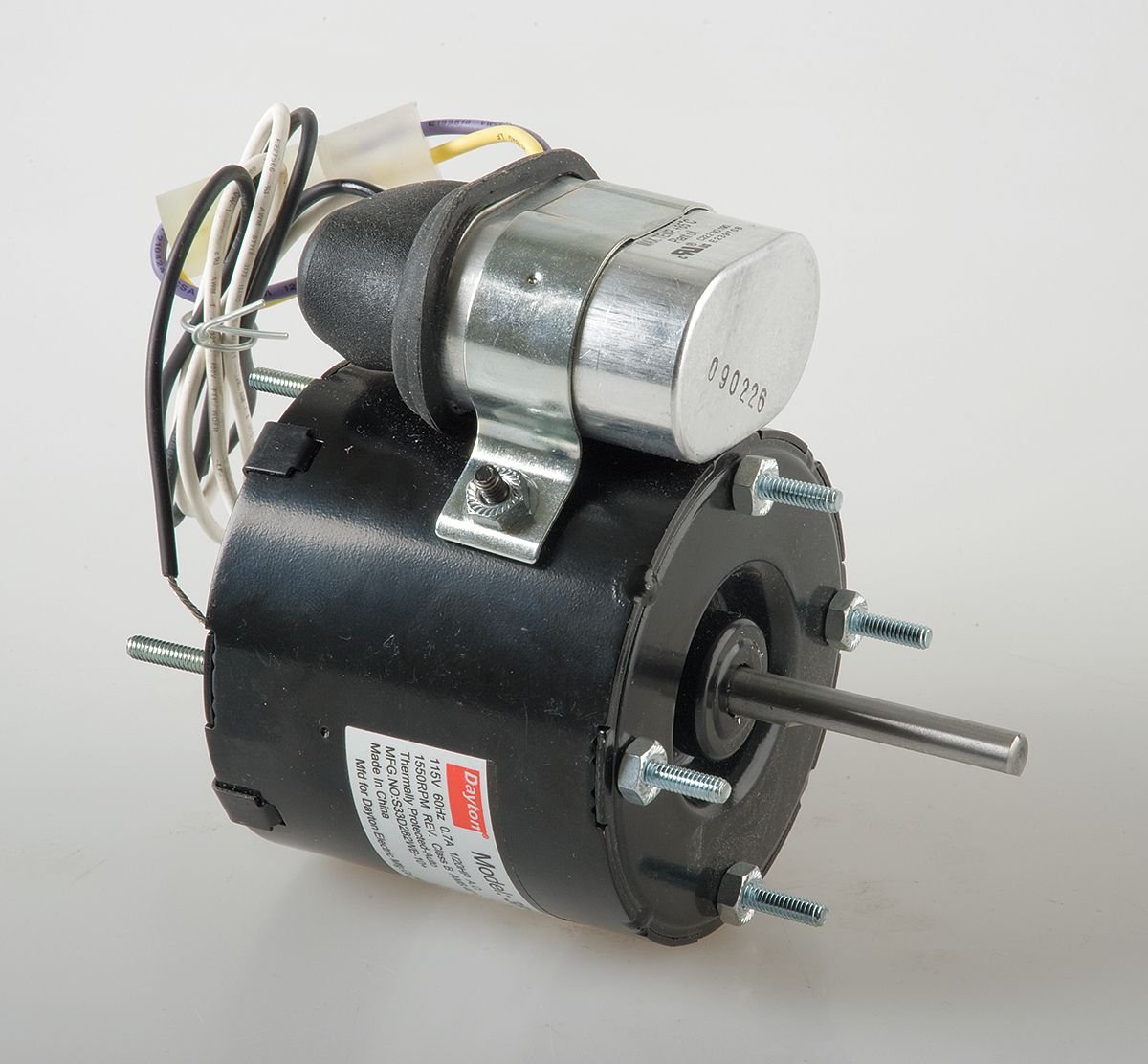 HVAC Motor, 1/20 HP, 1550 RPM, 115V, 3.3: Electric Motors: Amazon.com ...