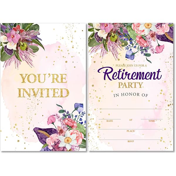 Medical Retirement Party Invitation Fremington Medical Centre