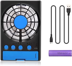 Amazon.com: USB Pet Fan with 5-speed, Safe Mini Portable Fan for Dogs ...