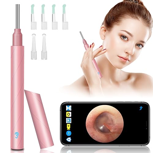 HealthneSS Ear Wax Removal,Removal Tool WiFi Ear Endoscope with LED ...