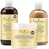 Amazon.com: Shea Moisture Strengthen, Grow & Restore Shampoo and ...