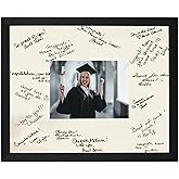 Amazon.com - GraduatePro 14x14 Signature Picture Frame Board for 5x7 ...