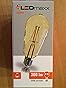 LED Rustika Filament Edison Glühbirne 4W E27 Gold extra warm 1800K ST19 Kolbenform: Amazon.de ...