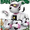 Amazon.com: Robot Dog Toy for Kids, Programmable Remote Control Robot Puppy with Voice & Touch ...