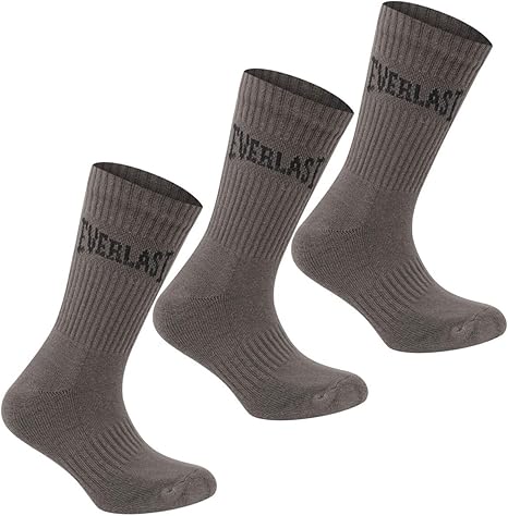 Everlast Women's Crew Socks, 3-Pack Grey 6-10 at Amazon Women’s ...