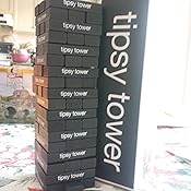 Tipsy Tower Drinking Game - 54 Blocks, over 35 Different Rules and ...