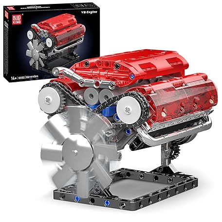 Mua Mould King 10155 V8 Engine Building Kit - Build Your Own V8 Engine ...